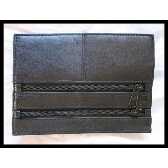 Toni | Bags | Vintage Genuine Black Leather Fanny Pack Belt Bag By Toni ...